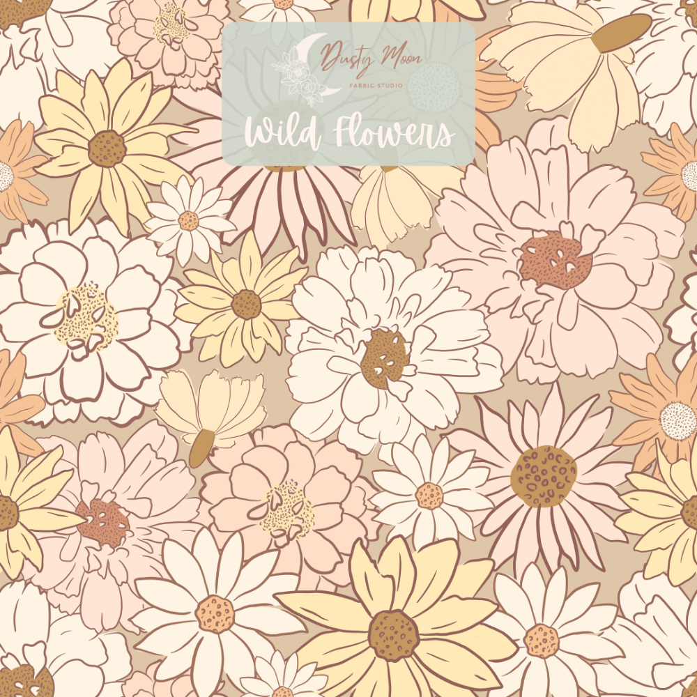 Wild Flowers | Retail – Dusty Moon Fabric Studio